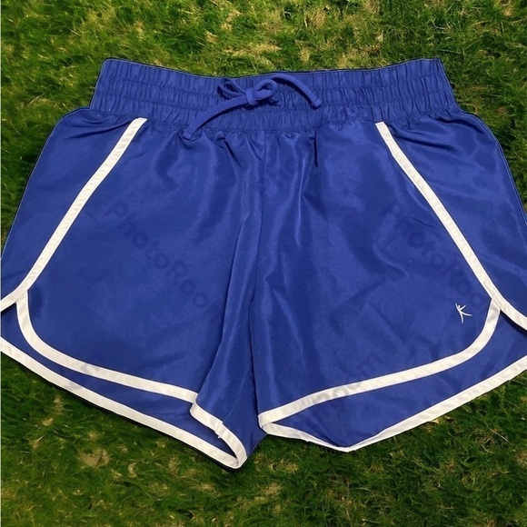 Danskin Now | Shorts | Danskin Now Womens Running Shorts Blue Wwhite ...